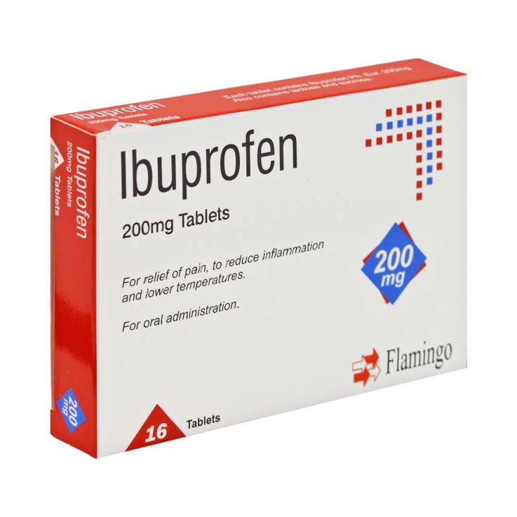 Wholesale Flamingo Ibuprofen 200mg Tablets 16 Pack Homeware Essentials