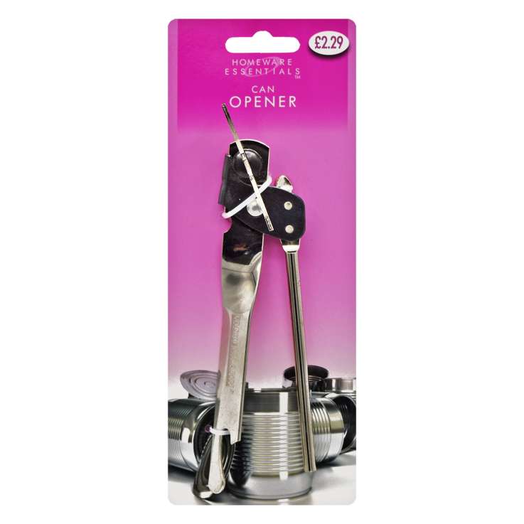 Wholesale Homeware Essentials Can Opener (HE49) Homeware Essentials