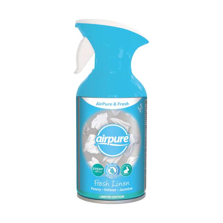 Wholesale Airpure Fresh Linen Air Freshener Spray 250ml Homeware Essentials