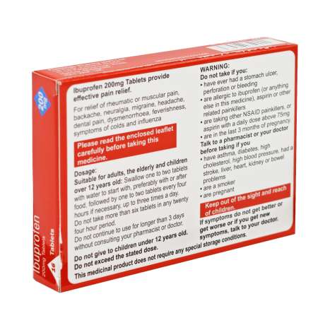 Wholesale Flamingo Ibuprofen 200mg Tablets 16 Pack Homeware Essentials