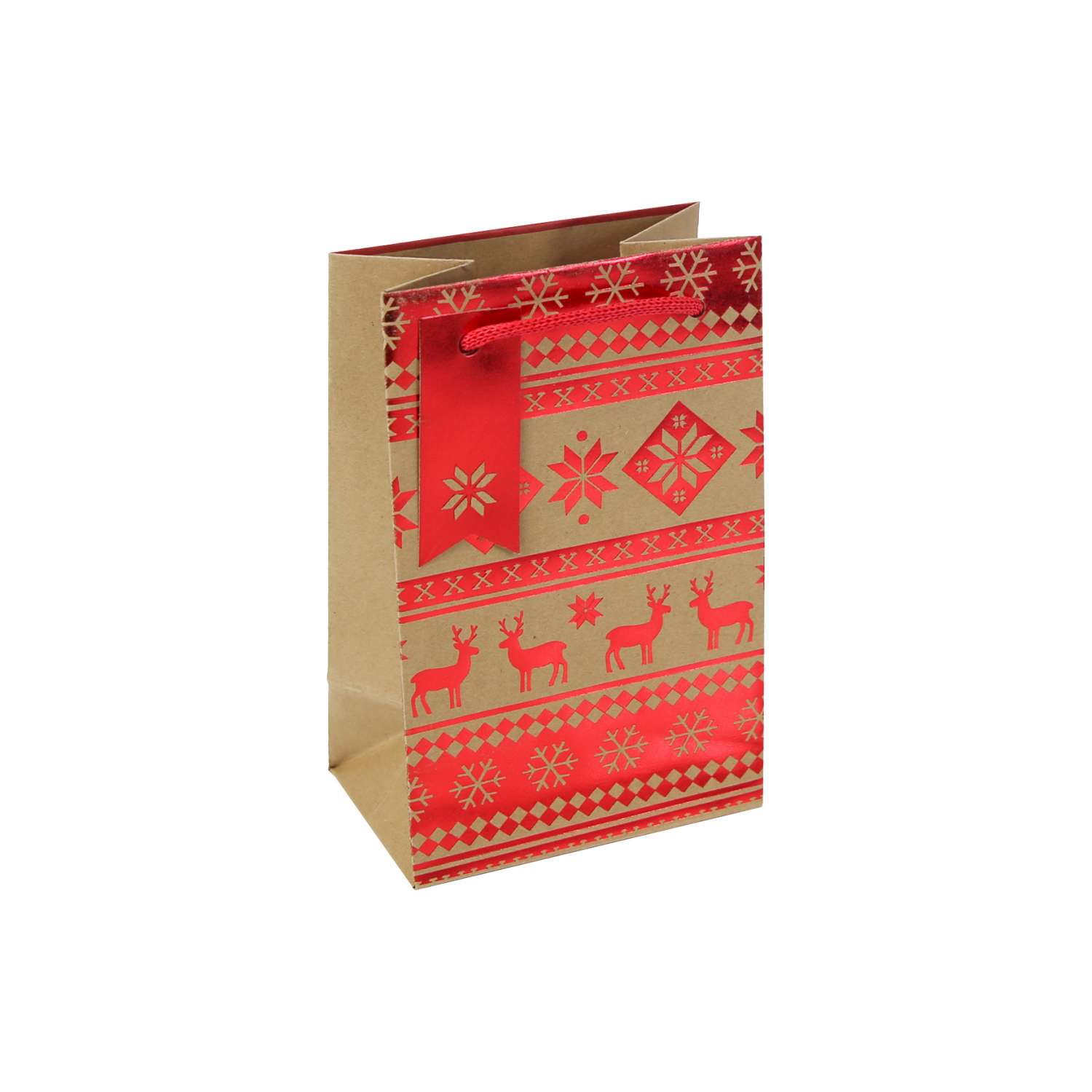 Wholesale Christmas Kraft Gift Bags 3 Pack Homeware Essentials