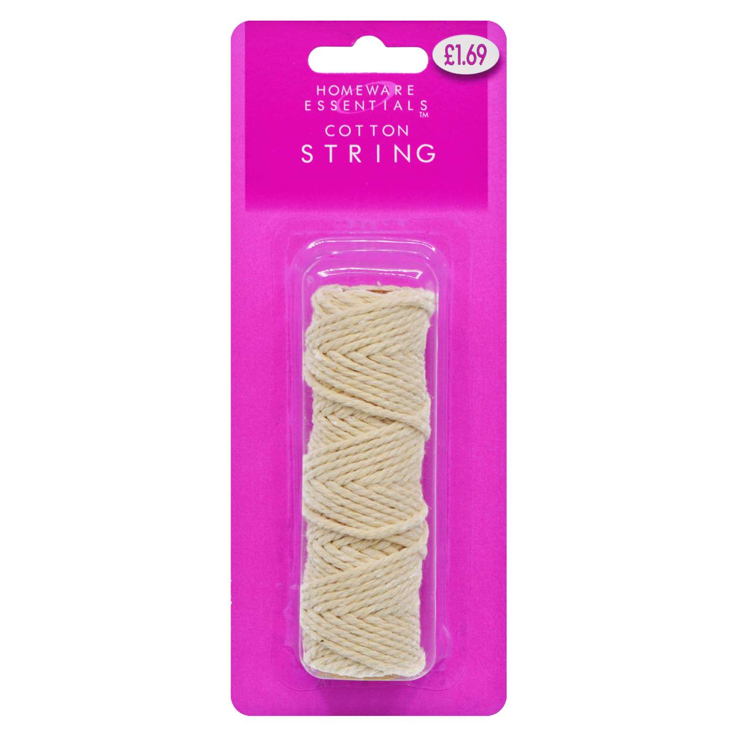 Wholesale Homeware Essentials Cotton String 12M (HE22) Homeware Essentials