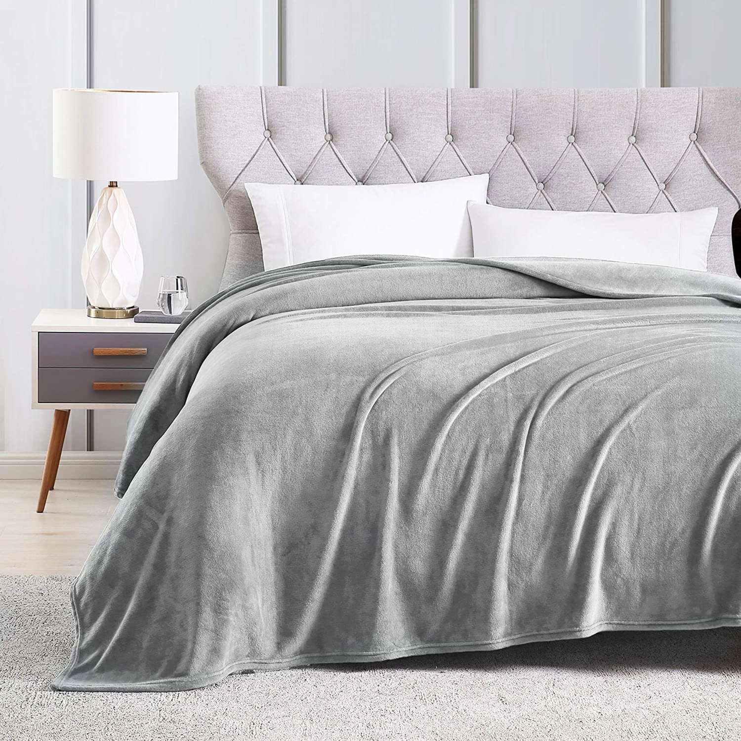 Wholesale Soft & Snug Extra Thick Flannel Mink Throw 200cm x 220cm ...