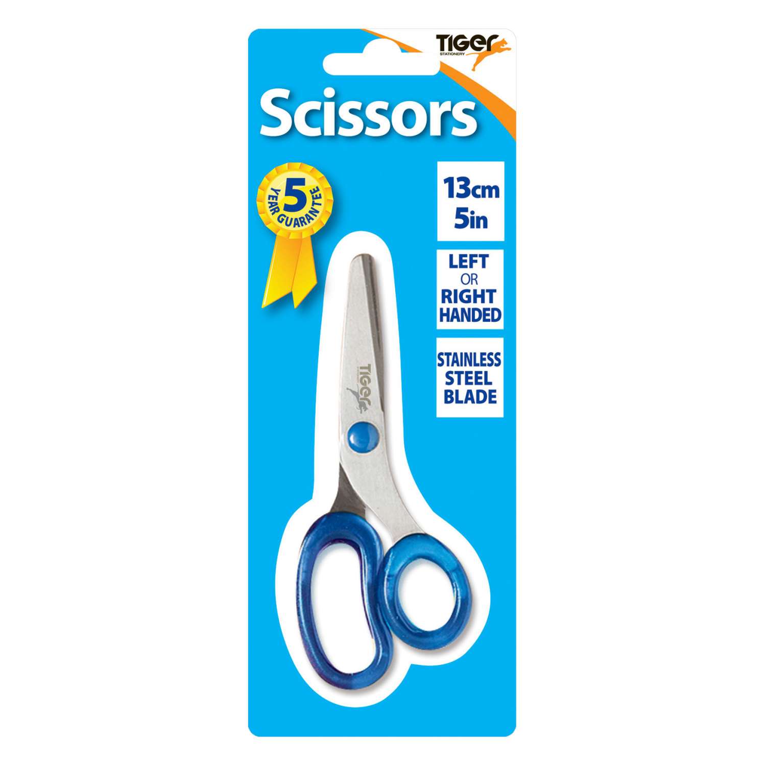 Wholesale Tiger Stationery Black Scissors 5" Homeware Essentials