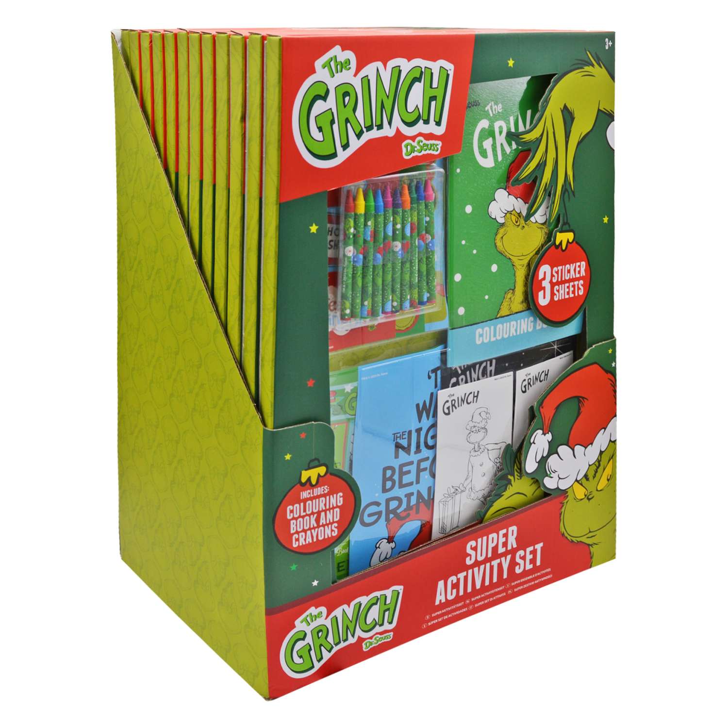 Wholesale The Grinch Christmas Super Activity Set Homeware Essentials